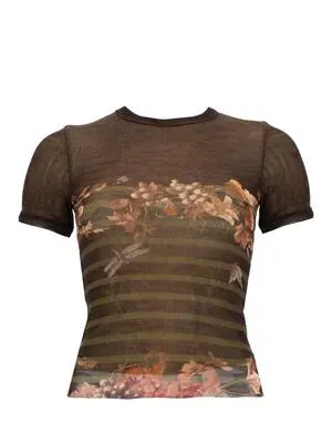 Jean Paul Gaultier Printed T-shirt - Multicolour