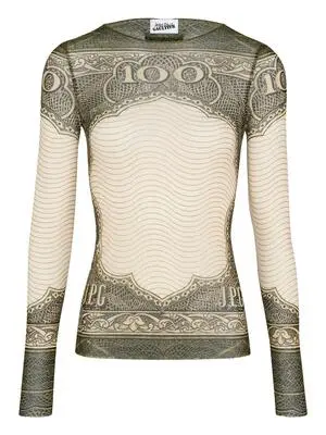 Jean Paul Gaultier Top With "cartouche" Print - Multicolour