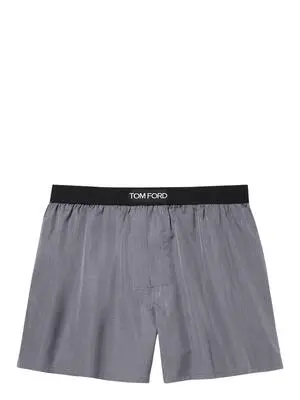 TOM FORD Cotton Shorts - Grey