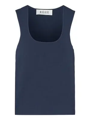 RÓHE Knitted Tank - Blue