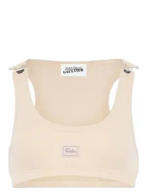Jean Paul Gaultier Logo Top - Nude