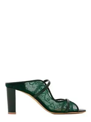 MALONE SOULIERS 70mm Noah Mules - Green