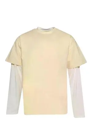 JIL SANDER Layered T-shirt - Neutrals