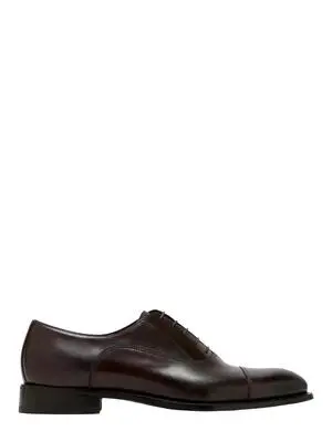 BARRETT Cap-toe Oxford Shoes - Brown