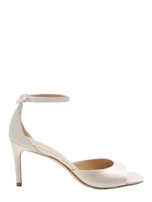 STUART WEITZMAN Nudistia Square-toe Sandals - Neutrals
