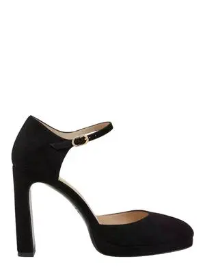 STUART WEITZMAN Platform Babette Pumps - Black