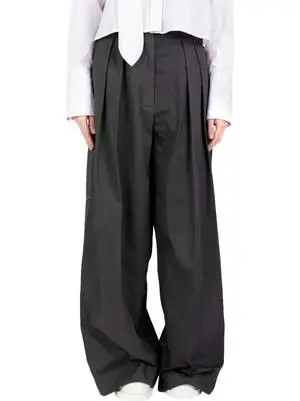 SOCIETE ANONYME Andy Pleated Wide Trousers - Grey