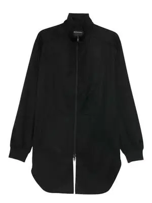 Y3 Zip-up Coat - Black