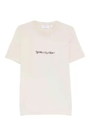 Off-White Printed T-shirt - Neutrals