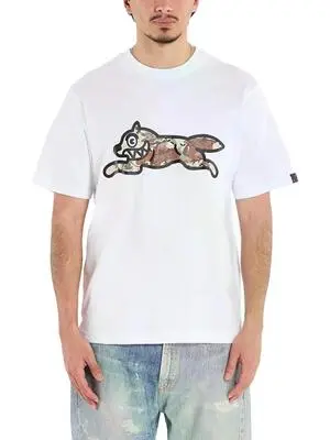 BILLIONAIRE BOYS CLUB - ICE CREAM Running Dog Graphic T-shirt - White