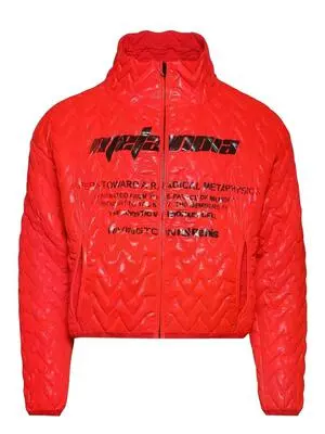 RRR123 Zip-fastening Jacket - Red