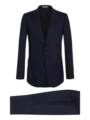 FURSAC Checked Dinner Suit - Blue