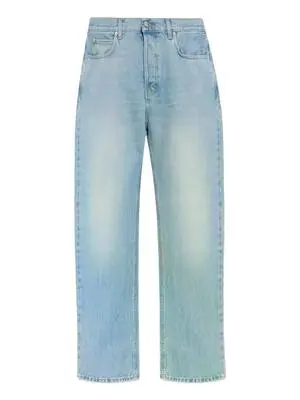 HAIKURE Five-pocket Straight Jeans - Blue