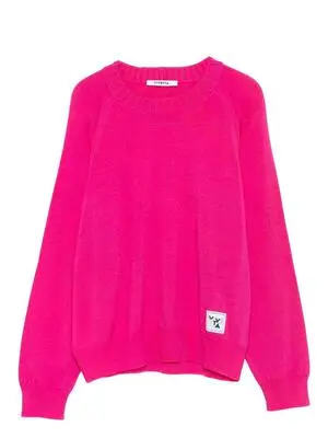 Vivetta Logo-patch Sweater - Pink