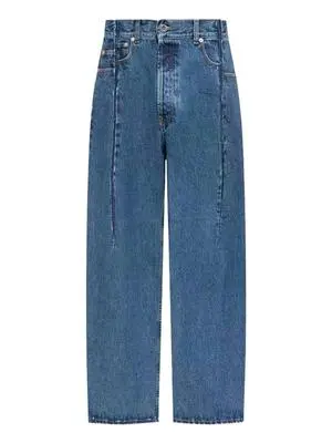 Vetements Button-fastening Jeans - Blue