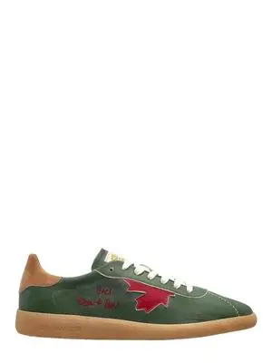 Dsquared2 Rebels Lace-up Fastening Sneakers - Green