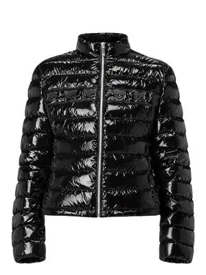 CHIARA FERRAGNI Quilted Zip-up Jacket - Black