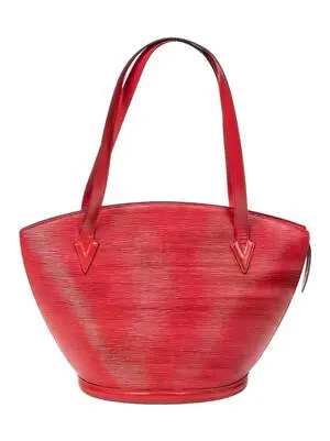 LOUIS VUITTON 1996 Gm Saint Jacques Tote Bag - Red