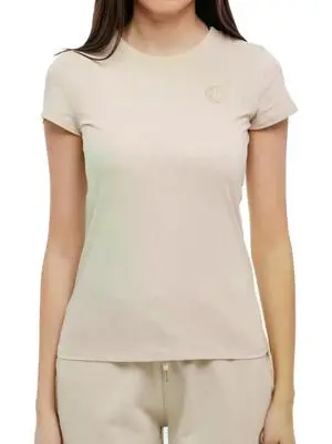 Armani Exchange Logo T-shirt - Neutrals