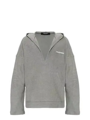 Dsquared2 Hooded V-neck Pullover - Grey