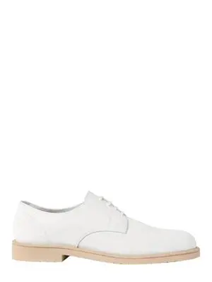 Brunello Cucinelli Lace-up Derby Shoes - White
