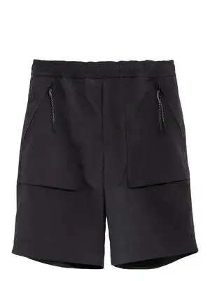 Moncler Drawstring Waistband Shorts - Black