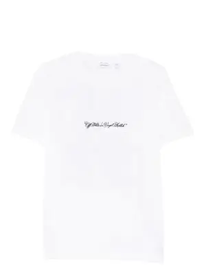 Off-White Script Arrow T-shirt - White