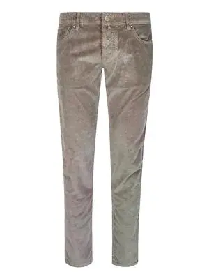 Jacob Cohen Belt-loops Trousers - Grey