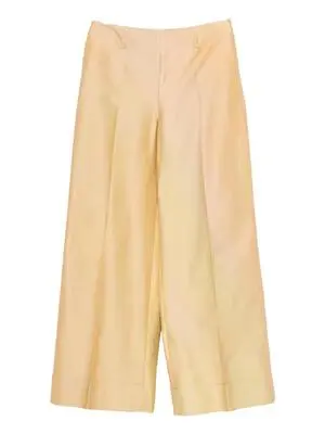 MVP WARDROBE Pleated Wide Leg Trousers - Neutrals