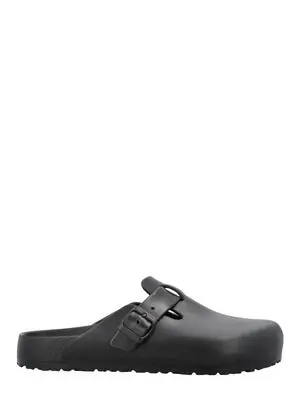 BIRKENSTOCK Boston Buckle-strap Mules - Black
