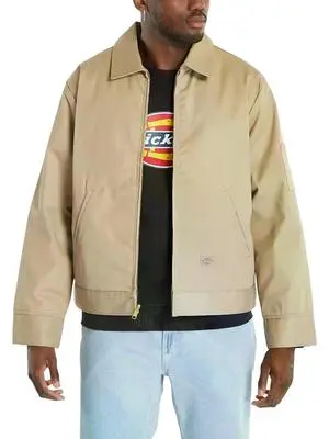 Dickies Zip-up Shirt Jacket - Neutrals