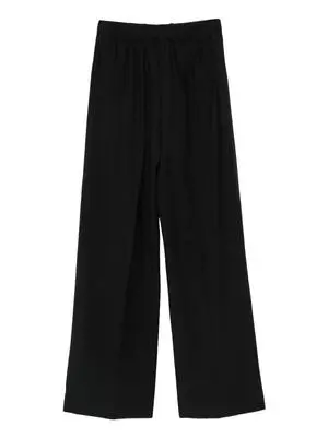 Erika Cavallini Welt-pockets Trousers - Black