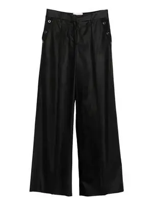 Iceberg Button-detail Palazzo Pants - Black