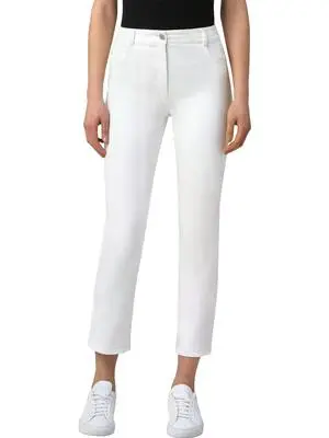 Akris Ankle-length Cropped Jeans - White