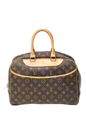 LOUIS VUITTON 2000 Deauville Tote Bag - Brown