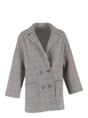 Valentino Garavani Oversized Houndstooth Blazer - Neutrals