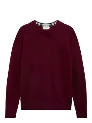Pringle Of Scotland Crew-Neck Sweater With Logo Red