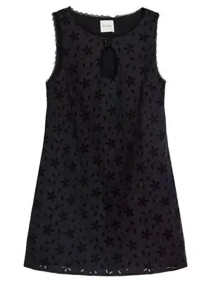 Posse Floral-pattern Sleeveless Dress - Black