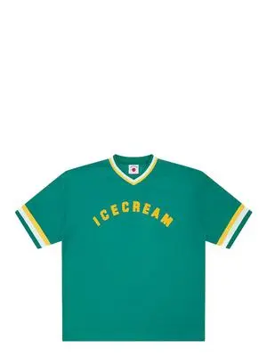 ICECREAM V-neck T-shirt Green