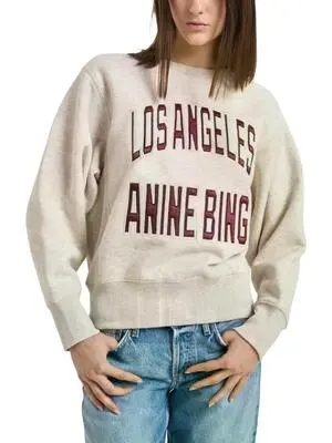 ANINE BING Crewneck Sweater - Neutrals