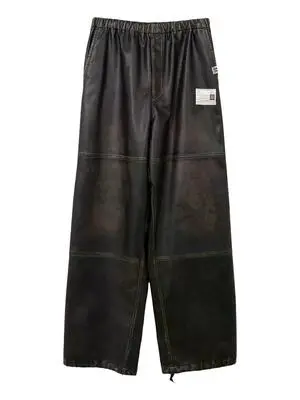 Mihara Yasuhiro Paneled Trousers - Black