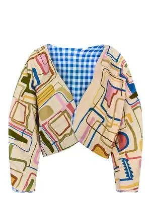 HUNTER BELL Miro Cropped Jacket