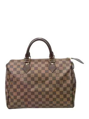 LOUIS VUITTON Speedy 30 Tote Bag - Brown
