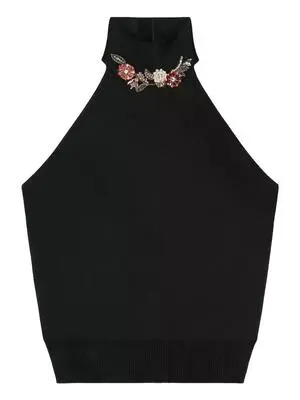 GIVENCHY Embellished Halterneck Top