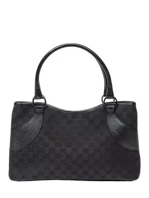 Gucci Monogram Tote Bag - Black