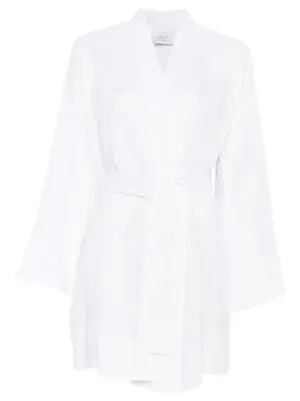 MVP WARDROBE Belted Dress - White
