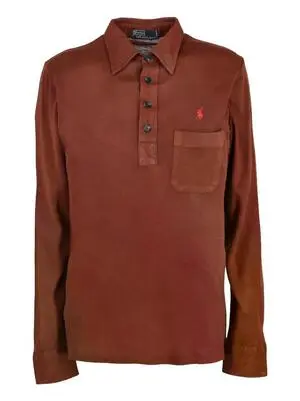 Polo Ralph Lauren Long-sleeved Polo Shirt - Brown