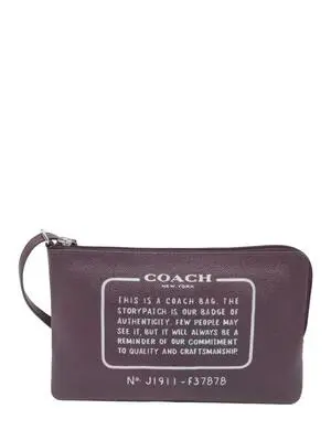 COACH® Wristlet Pouch - Purple