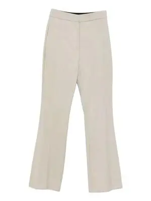 Erika Cavallini Flared Trousers - Neutrals