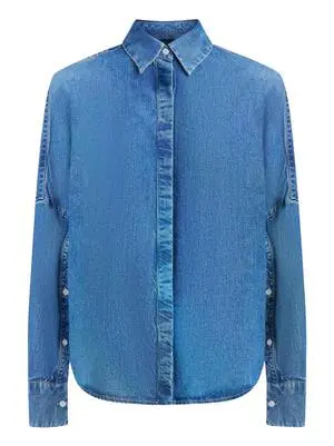 DONDUP Buttoned Shirt - Blue